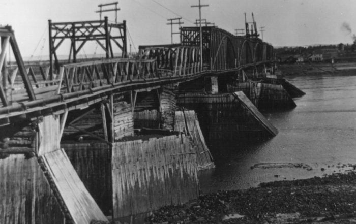 The Gunningsville Bridge - Vintage Moncton